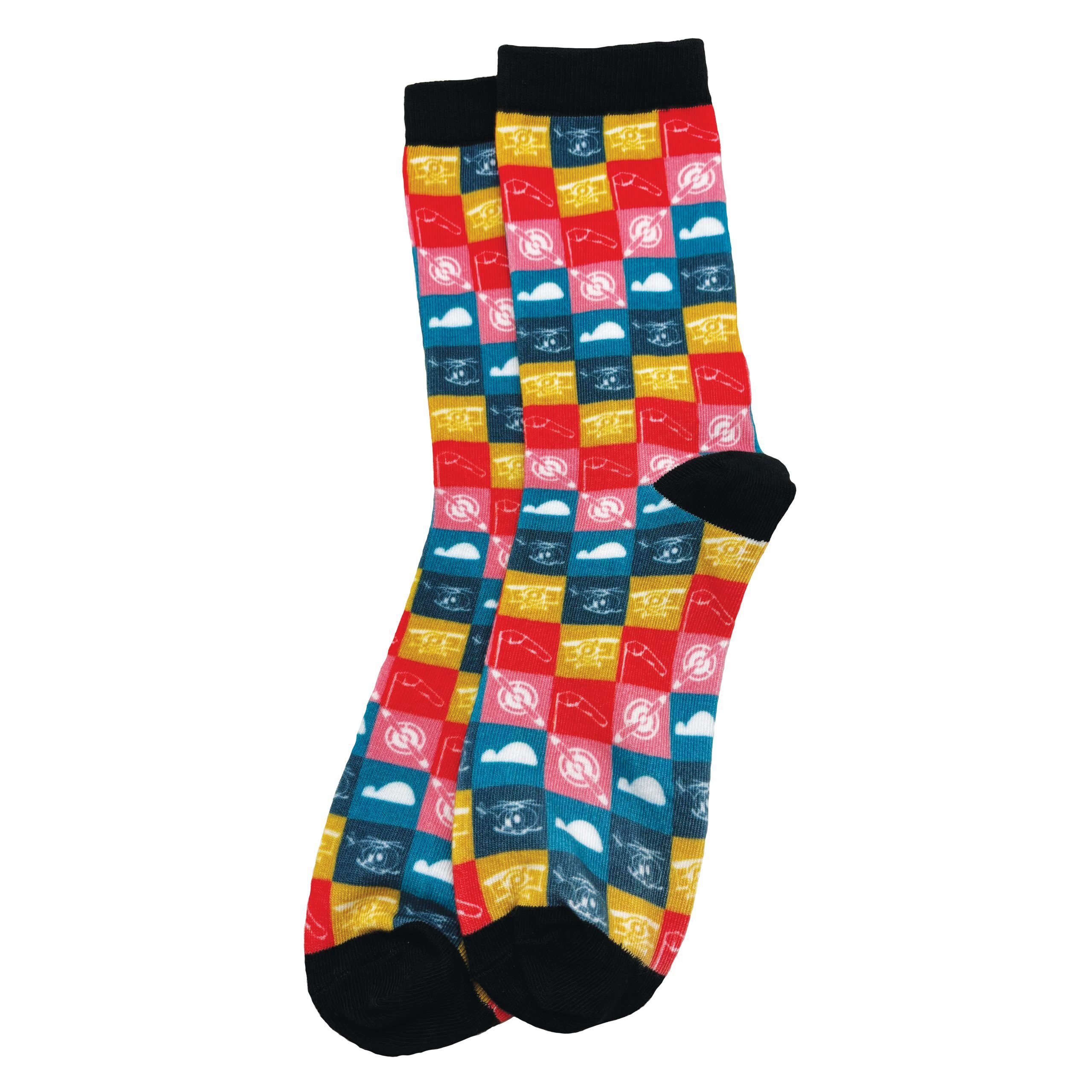 Aviation checkered socks - Born Products Born Products